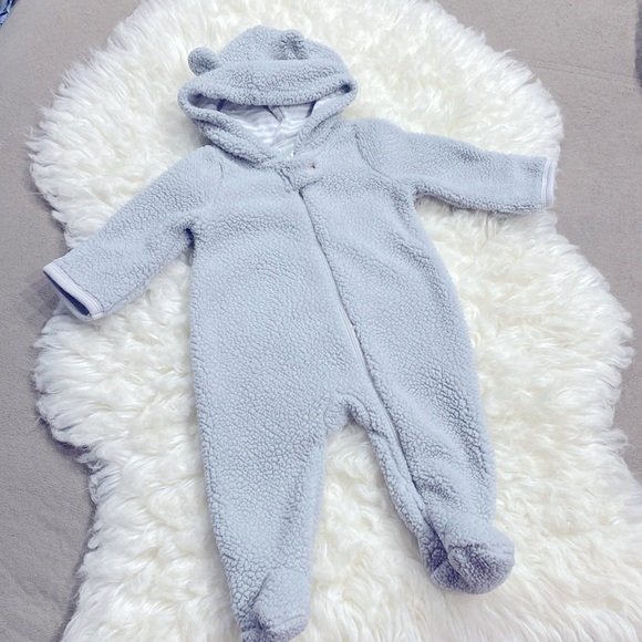 cloud island | One Pieces | Cloud Island Fuzzy Light Gray Warm Adorable ...
